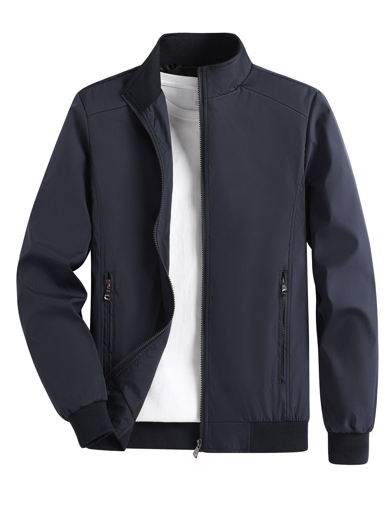 Executive Spring And Autumn Jacket Casual Men's Coat Plus Size ...