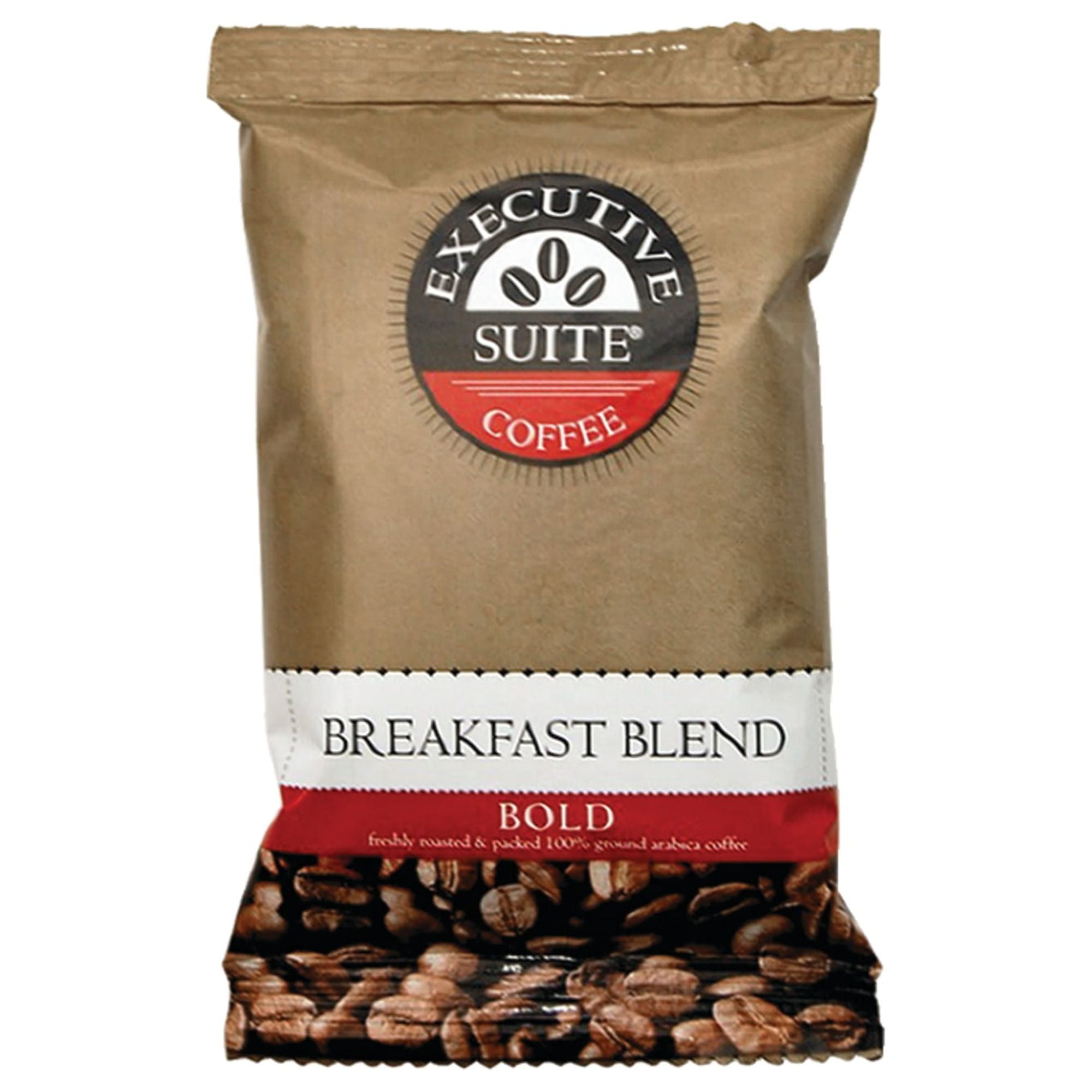 Executive Suite® Breakfast Blend Bold Coffee Packets, 1.5 Oz, Box Of 42 ...
