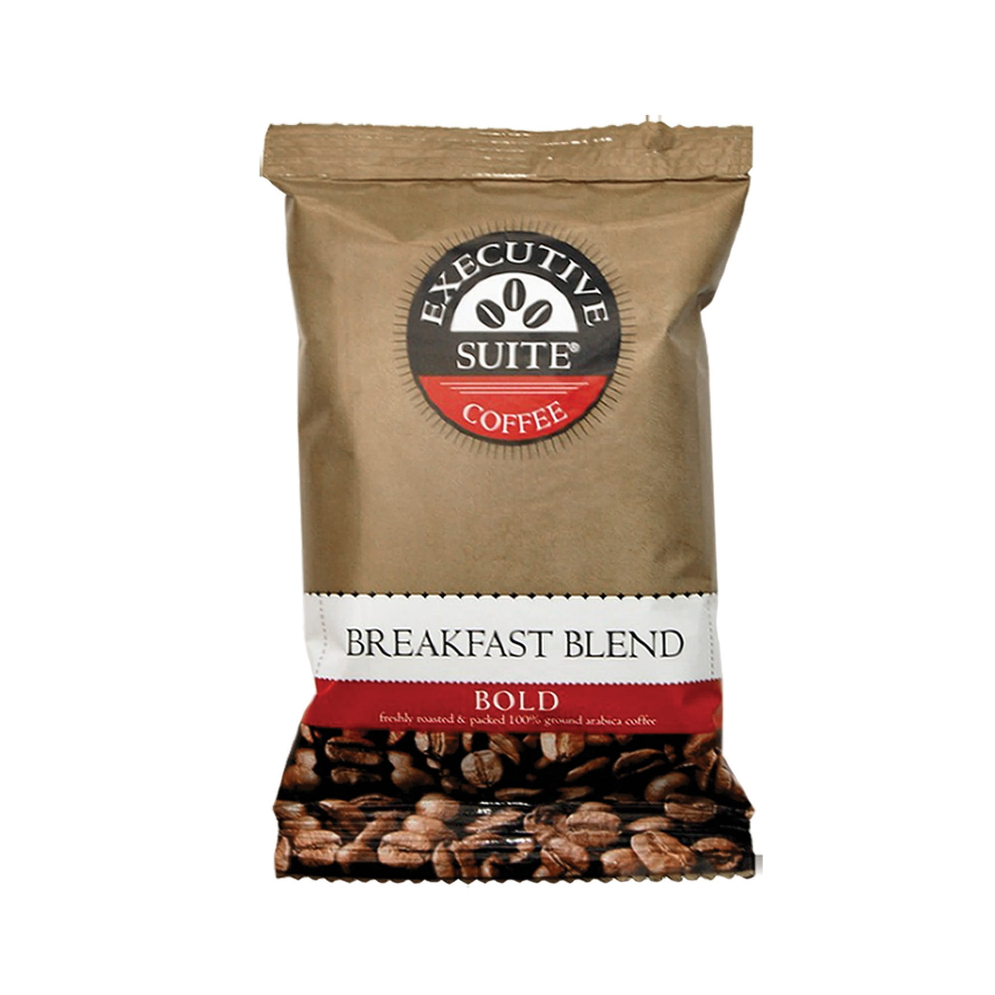 Executive Suite® Breakfast Blend Bold Coffee Packets, 1 Oz, Box Of 42 ...