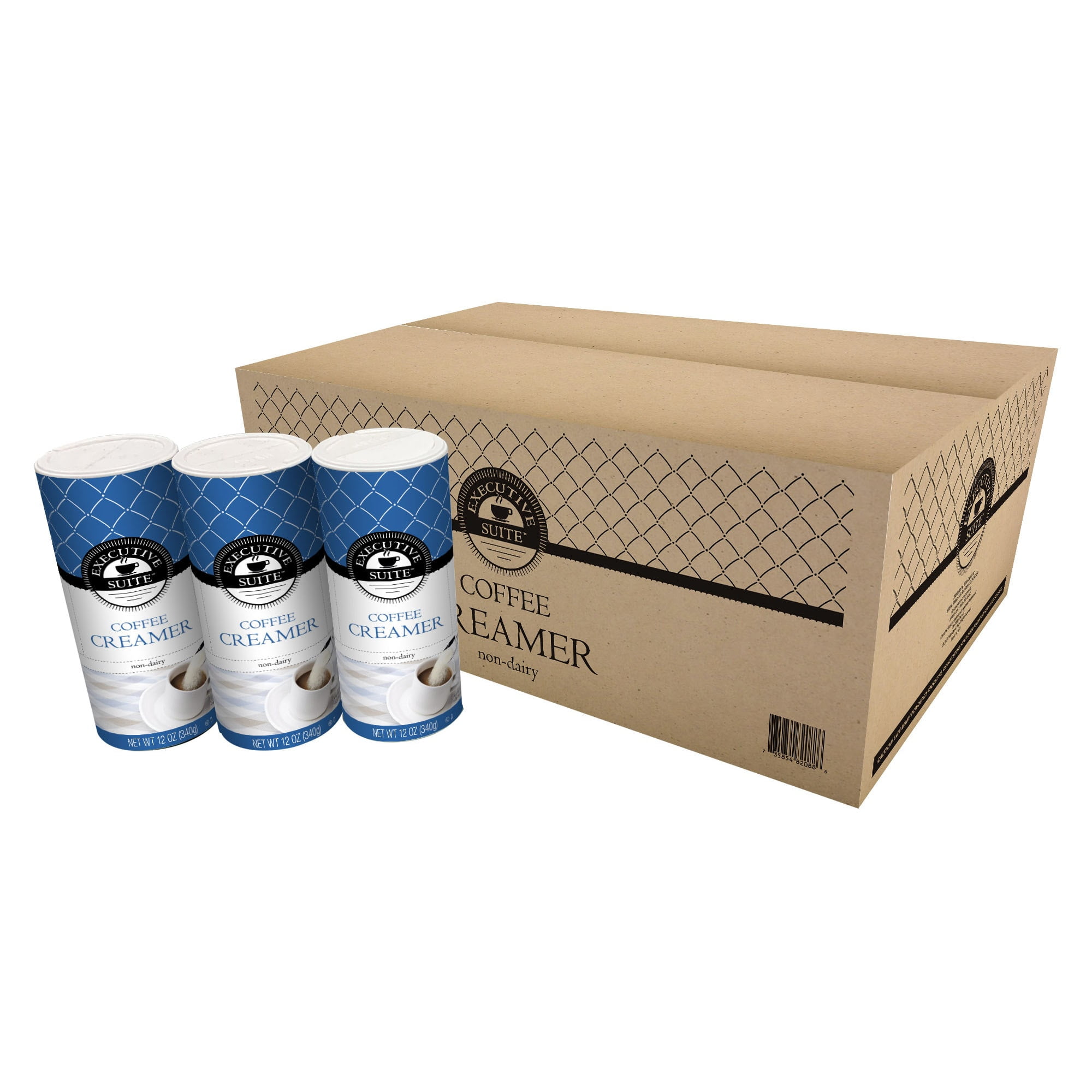 Executive Suite Instant Powdered Coffee Creamer, 24 Canisters, 12 Oz ...