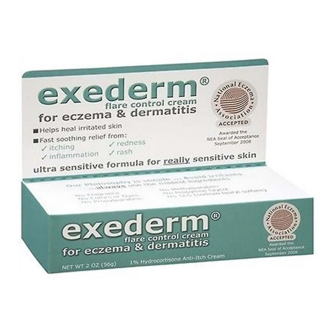 Exederm Ultra-Sensitive Flare Control Cream for Eczema & Dermatitis ...