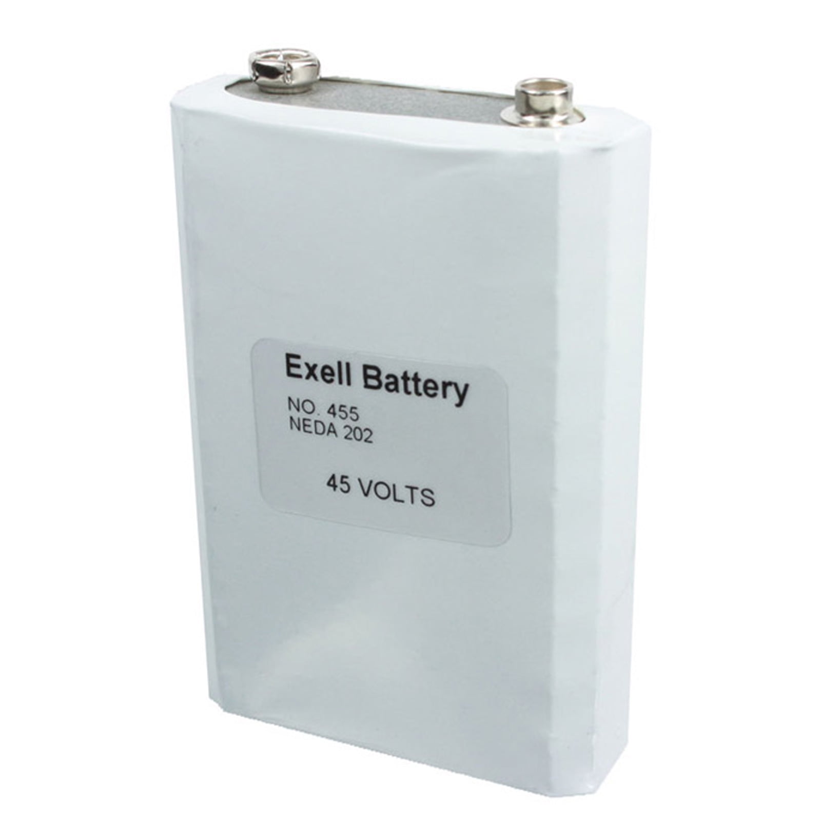 Exell 455 Alkaline 45V Battery NEDA 201, EB-455, High Efficiency, Long ...