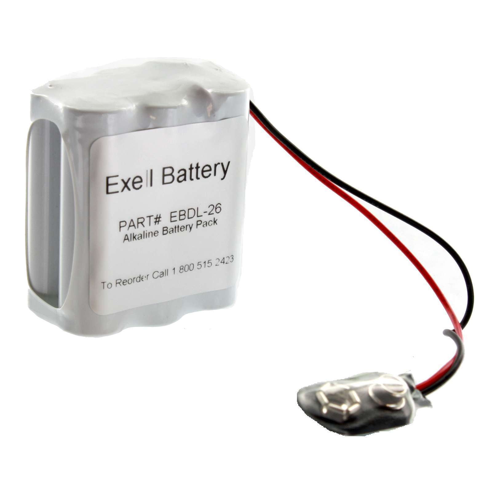Exell Battery EBDL-26 Replacement Battery for Vingcard 1200 - Walmart.com