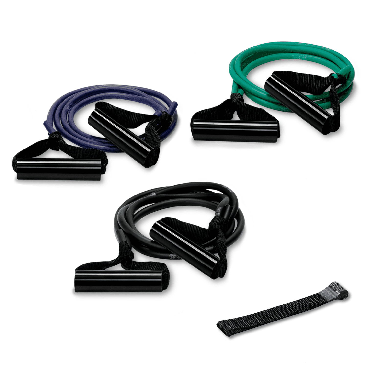 Exerband Triple Loop Exercise Intermediate Kit, 3 Unilateral Loop Tubes ...