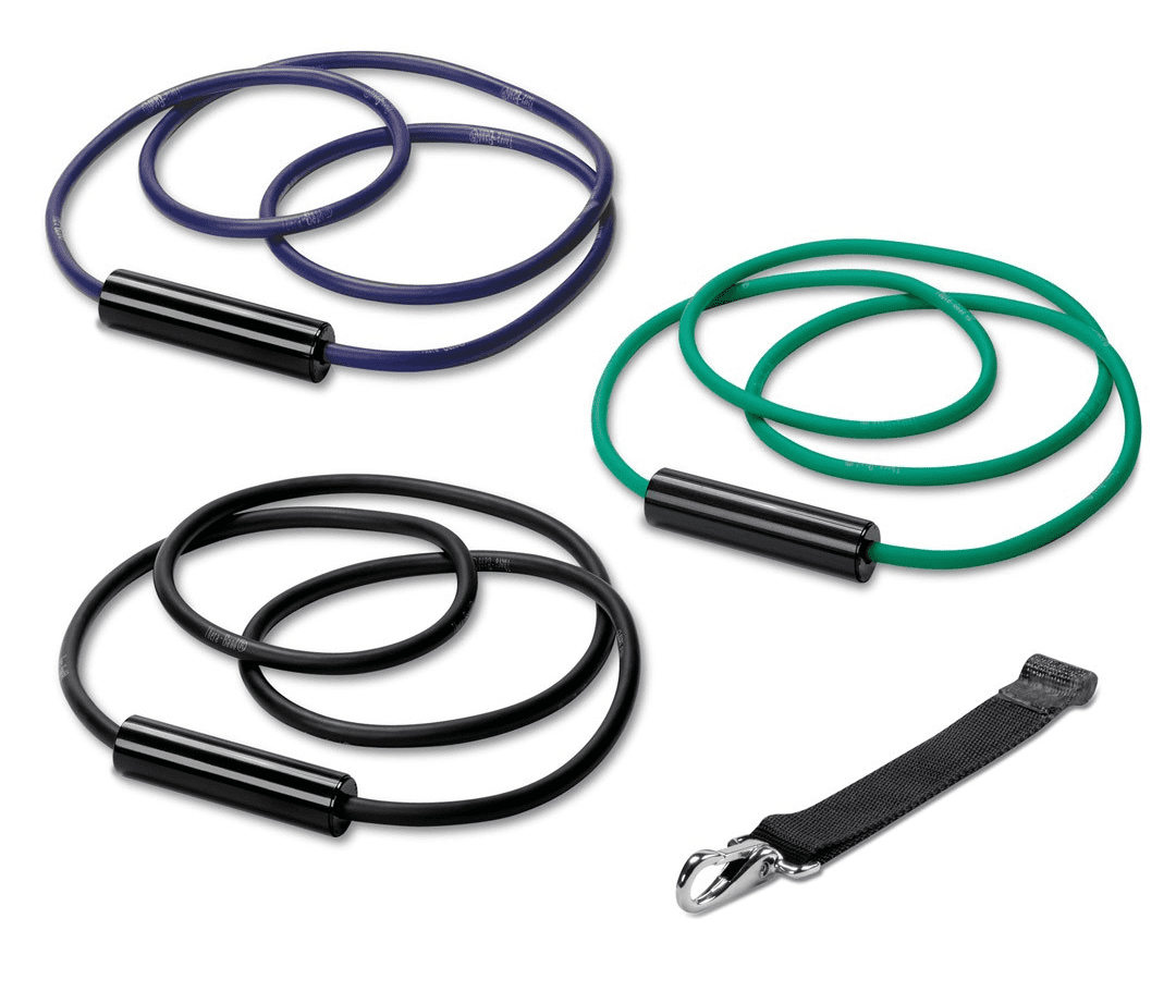 Exerband Triple Loop Exercise Intermediate Kit, 3 Unilateral Loop Tubes ...