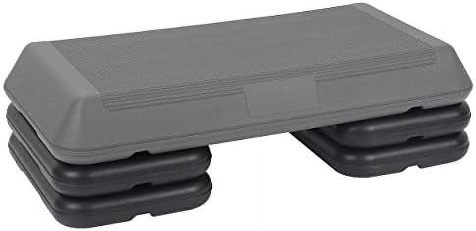 Exercise Aerobic Stepper Platform 28.5'' Adjustable Aerobic Step with 4 ...