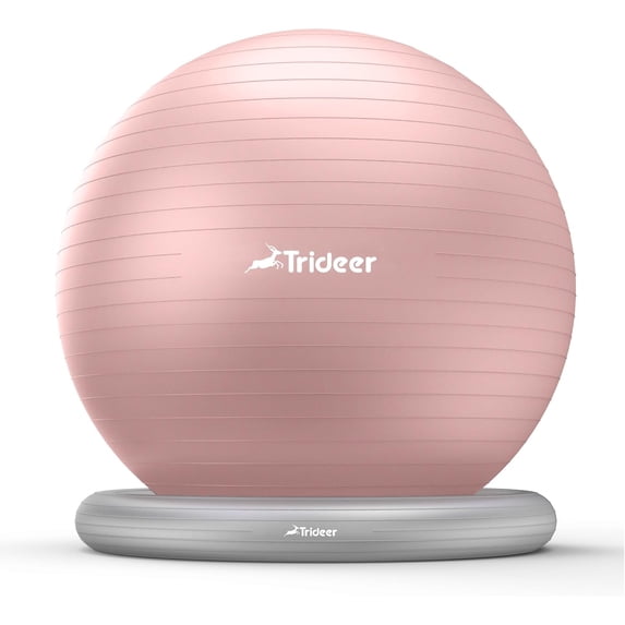 Exercise Ball for Office esk, Yoga Ball Chair to Relieve Back Pain ...