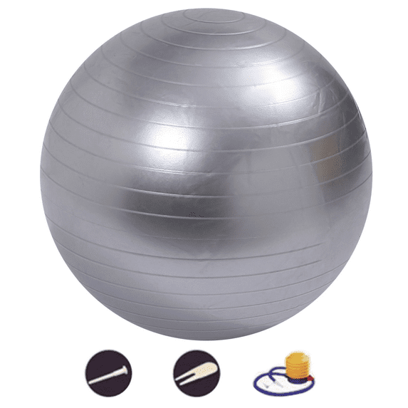 Exercise Ball and Yoga Ball，for Workout Balance and Core Strength and ...