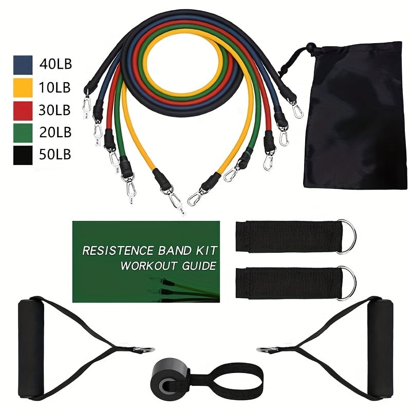 Exercise Bands 11pcs/set Multifunctional Tension Rope, Fitness ...