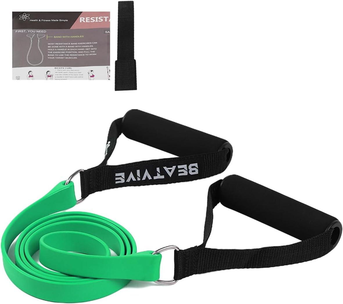 Exercise Bands with Handles, Resistance Bands with Handles, Ideal for ...