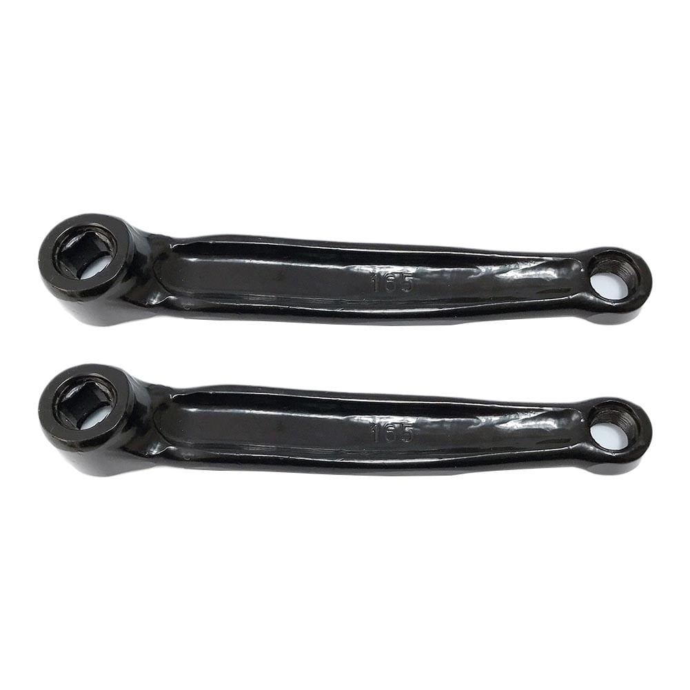 Exercise Bike Crank Set 165mm Iron Square Hole for Indoor Sports Bikes ...
