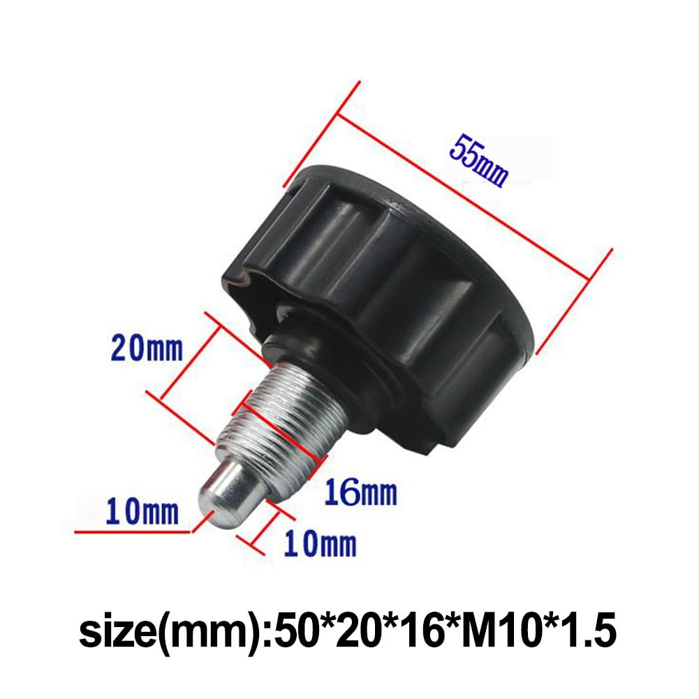 Exercise Bike Fitness Bicycle Pull Pin Spring Knob Locking Pin Screw M16 M 18 - Walmart.com