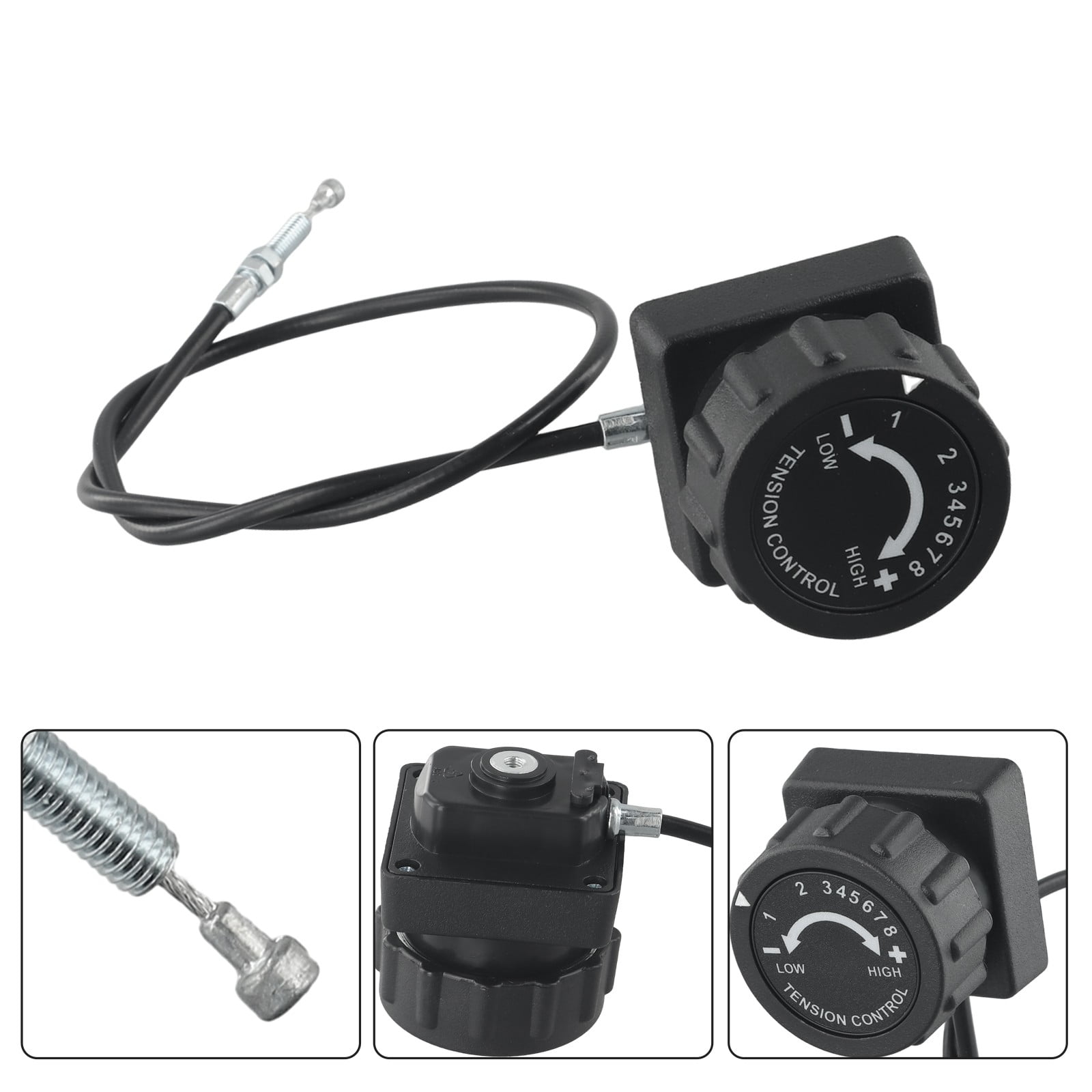 Exercise Bike Magnetic Resistance Knob Double Pedal Bike Knob Gym Accessories 8 gears YIWEI ...