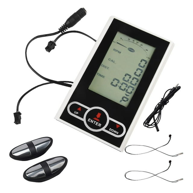 Exercise Bike Monitor Speedometer Display 137X80MM Plastic Stationary ...