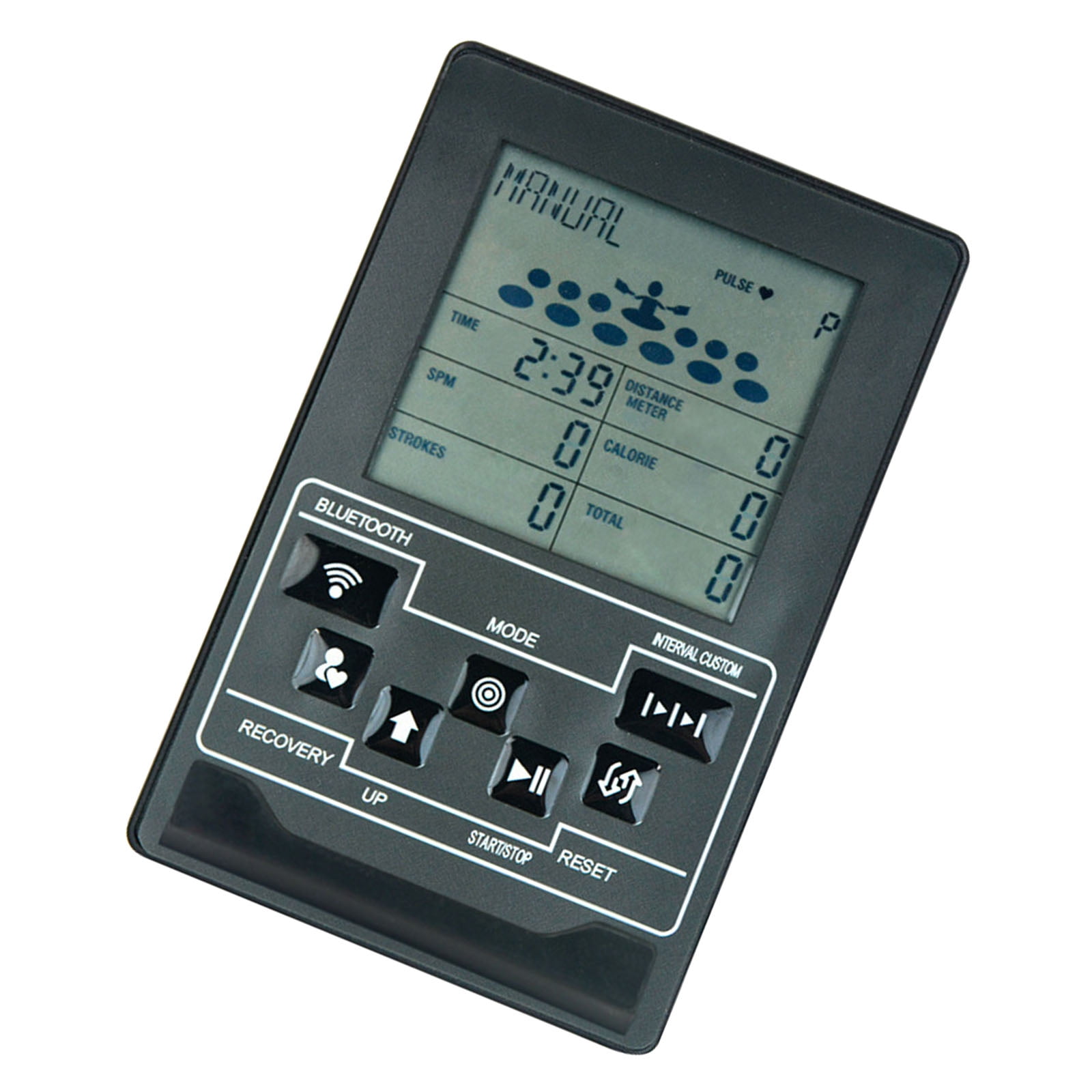 Practical Rowing Machine Data Panel with High Accuracy Speed Tracking Time Distance Measurement ...