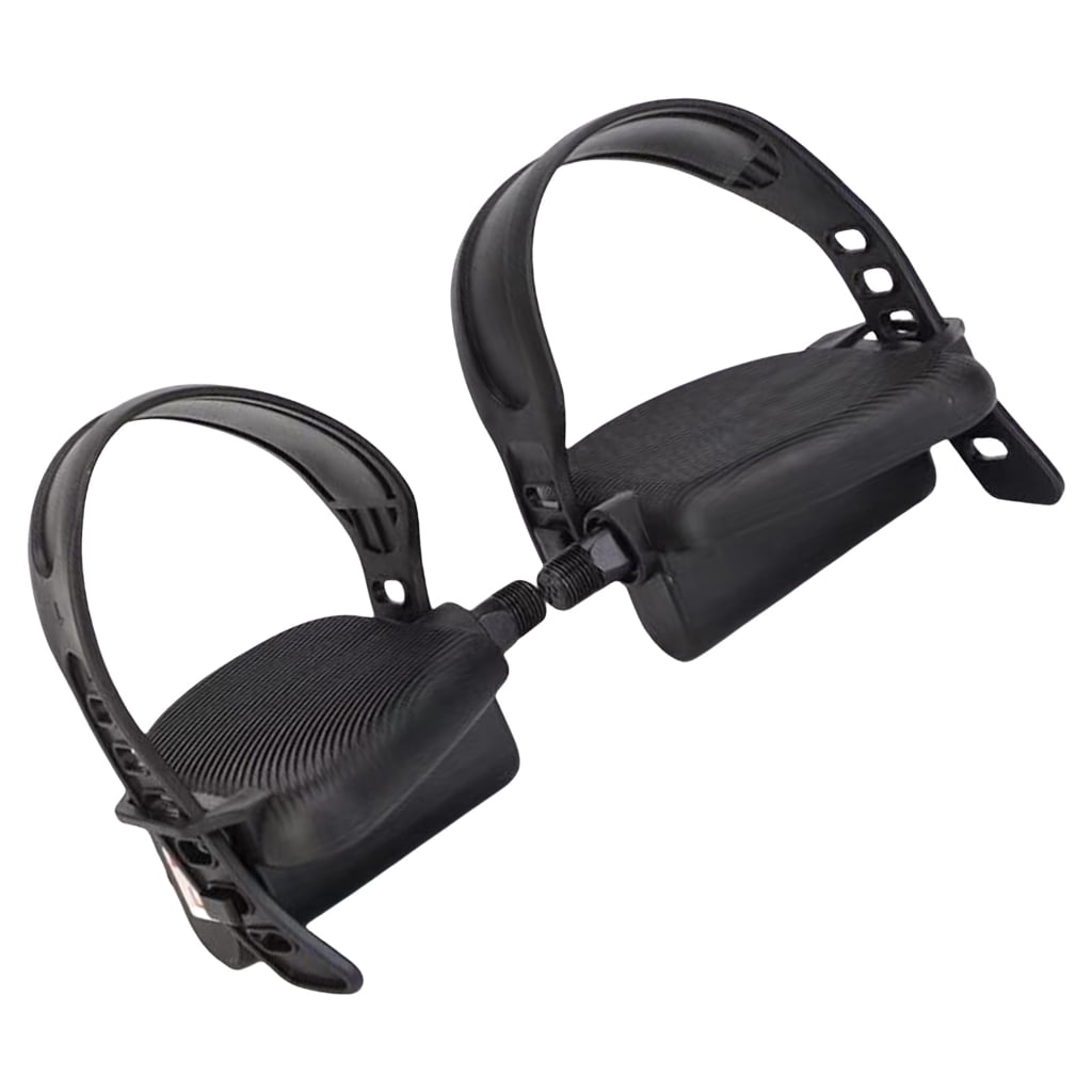 Exercise Bike Pedals and Fixed Strap Replacement Bike Pedals for ...