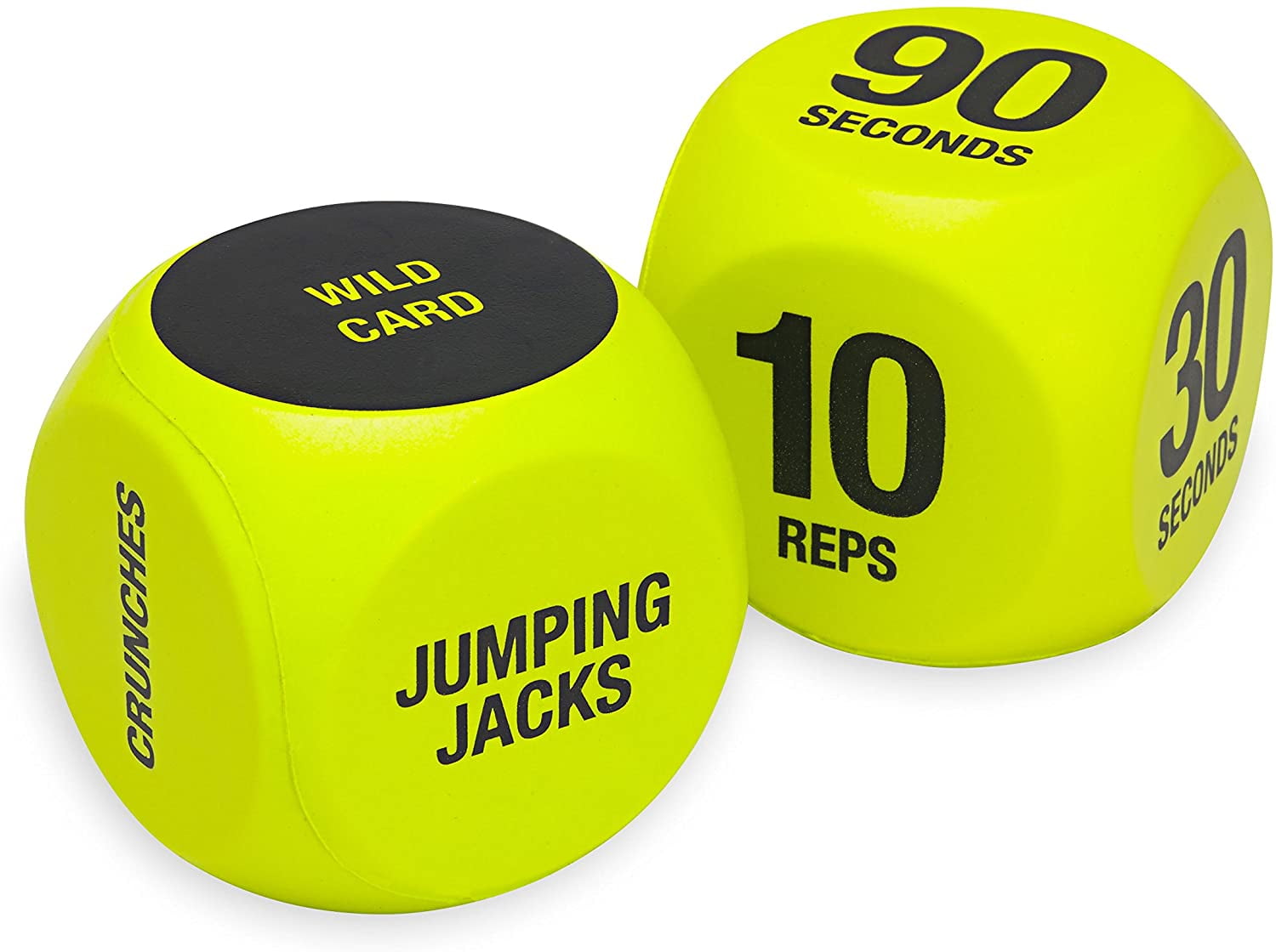 Exercise Dice (6-Sided) - Game for Group Fitness & Classes Includes ...