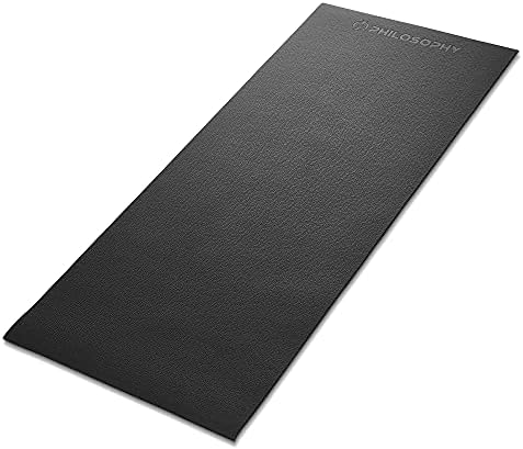 Exercise Equipment Mat, 6mm Thick High Density PVC Floor Mat for ...