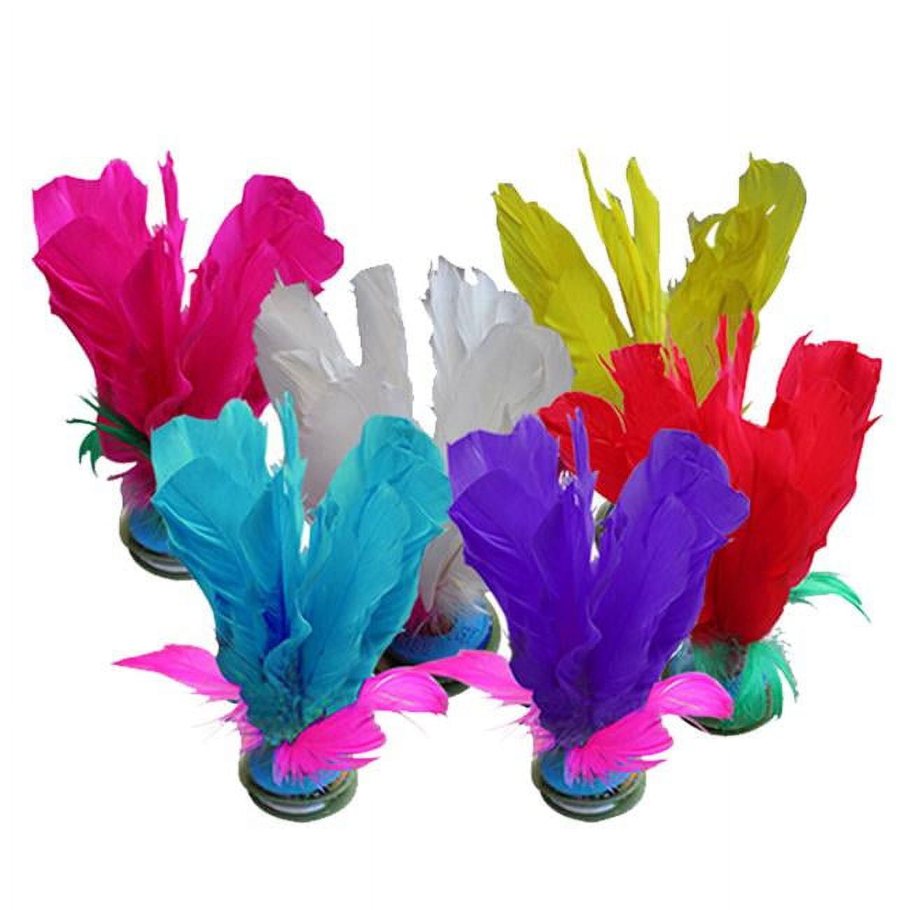 Indoor Badminton Colorful Feather Chinese Jianzi Kicking Shuttlecock ...