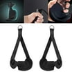 Yes4All Double Grip Rotating Handle Cable Attachment Chrome - Walmart.com