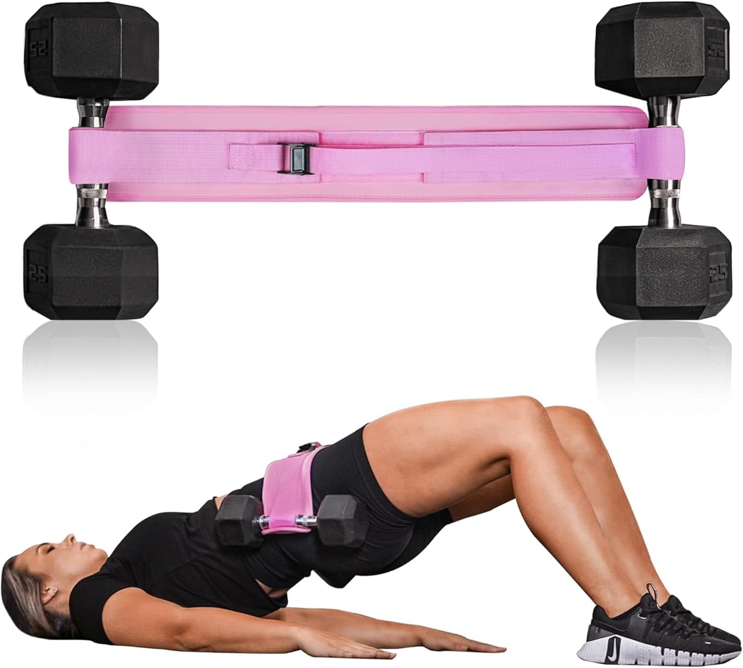 Exercise Hip Thrust Belt for Weights, Glute Workout Equipment ...