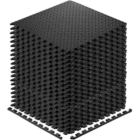 Exercise Mats Puzzle Foam Mats Gym Flooring Mat Cover 20 SQ.FT ...