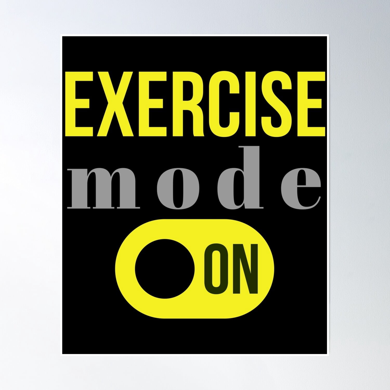 Exercise Mode On, Pantone Color Of 2021. Ultimate Gray And Illuminating ...