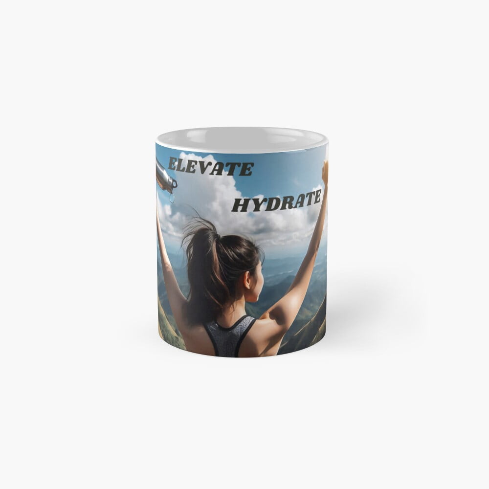 Exercise Motivation Hydrate Elevate 3 Classic Mug - Walmart.com