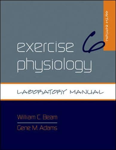 Pre-Owned Exercise Physiology Laboratory Manual 9780073376592 - Walmart.com