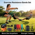 Exercise Resistance Bands Set with Handles&Door Anchor,Exercise Bands ...