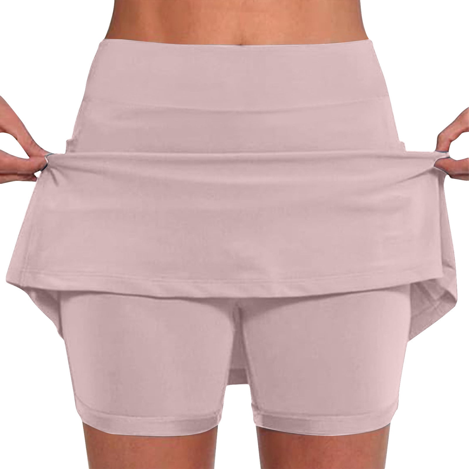 Exercise Shorts for Women New Color Mid-Waist Skirt Pants Sports Casual ...