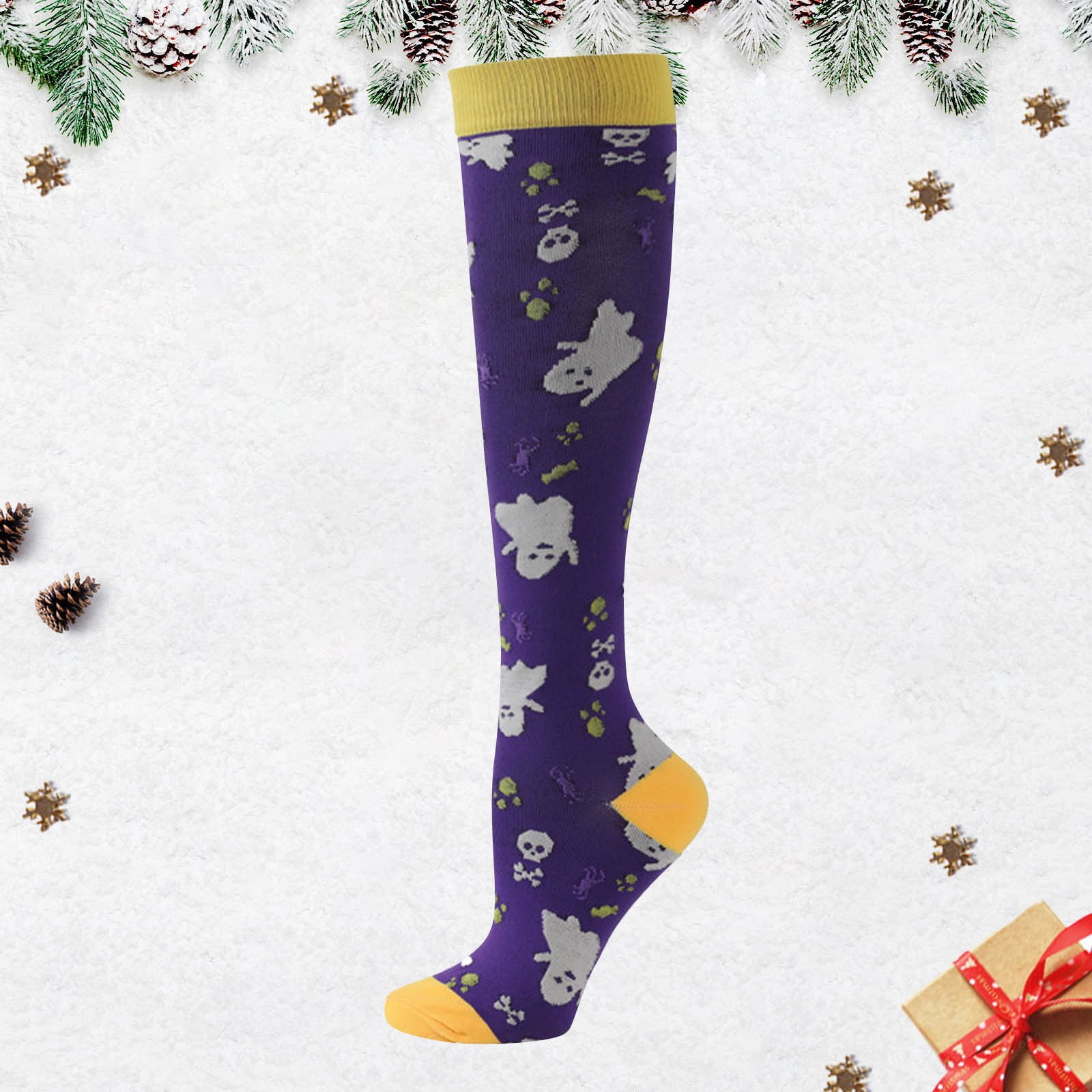 Exercise Stress Socks Elastic Socks Running Skipping Compression Socks ...