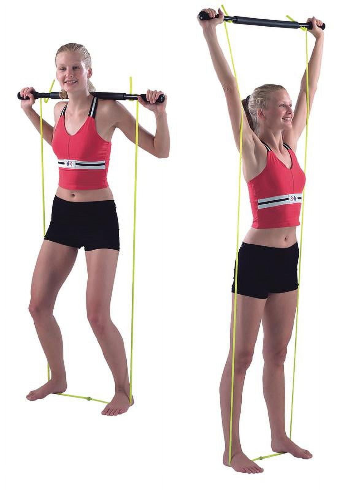 Exercise bar with tubing, padded, unweighted - Walmart.com