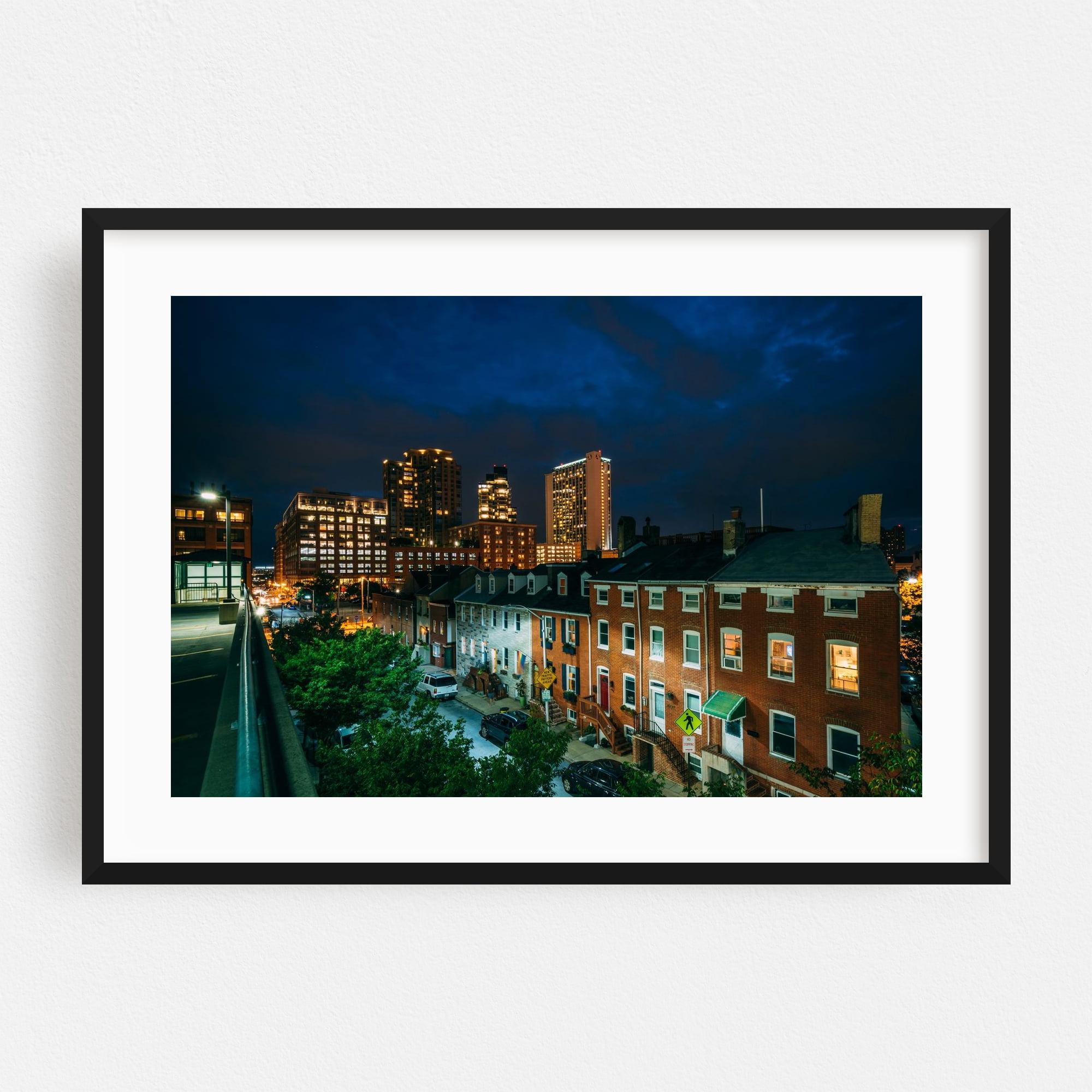 Exeter Street - Baltimore Maryland Photography City Skyline Nightlife ...