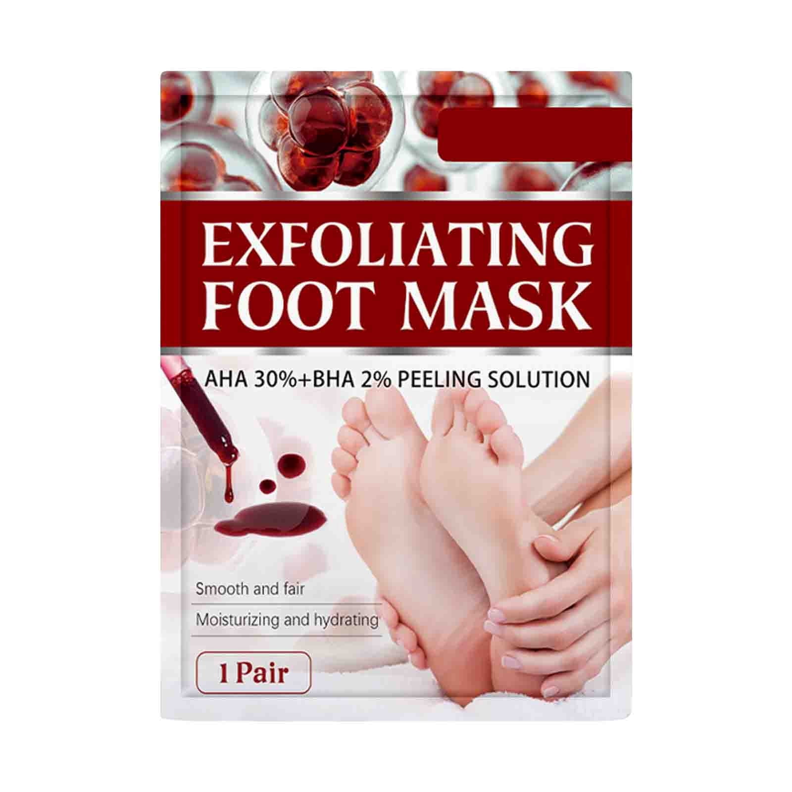 Exfolating Foot Mask, Tender Skin To Moist Calluses To Exfoliate Dead ...