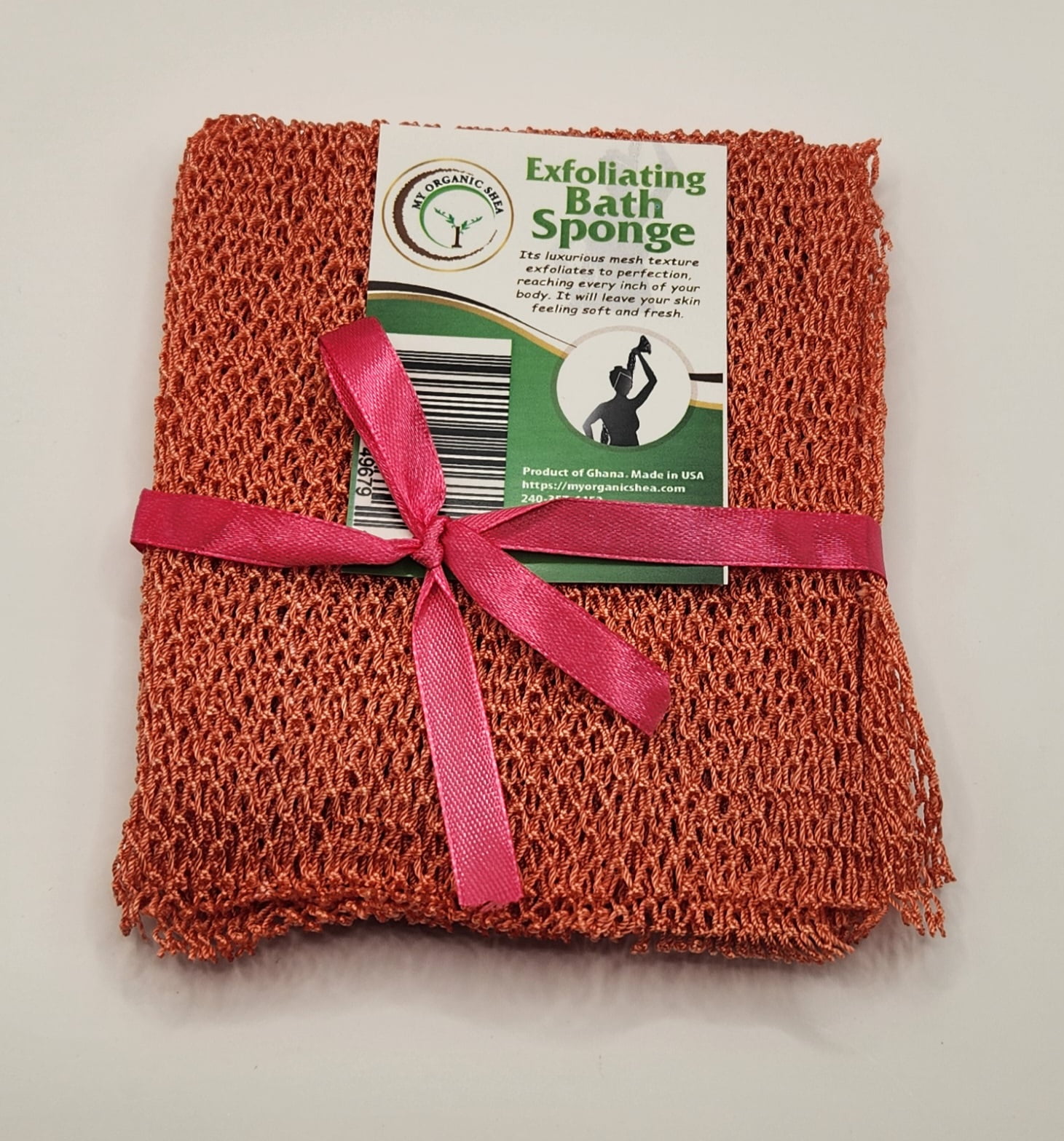 Exfoliating 100% Nylon African Bath Sponge 70", Mesh Shower Sponge ...