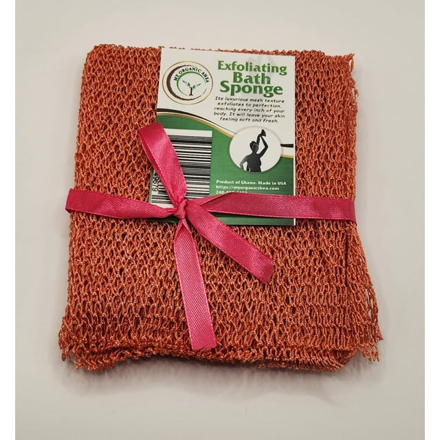 Exfoliating 100% Nylon African Bath Sponge 70", Mesh Shower Sponge ...