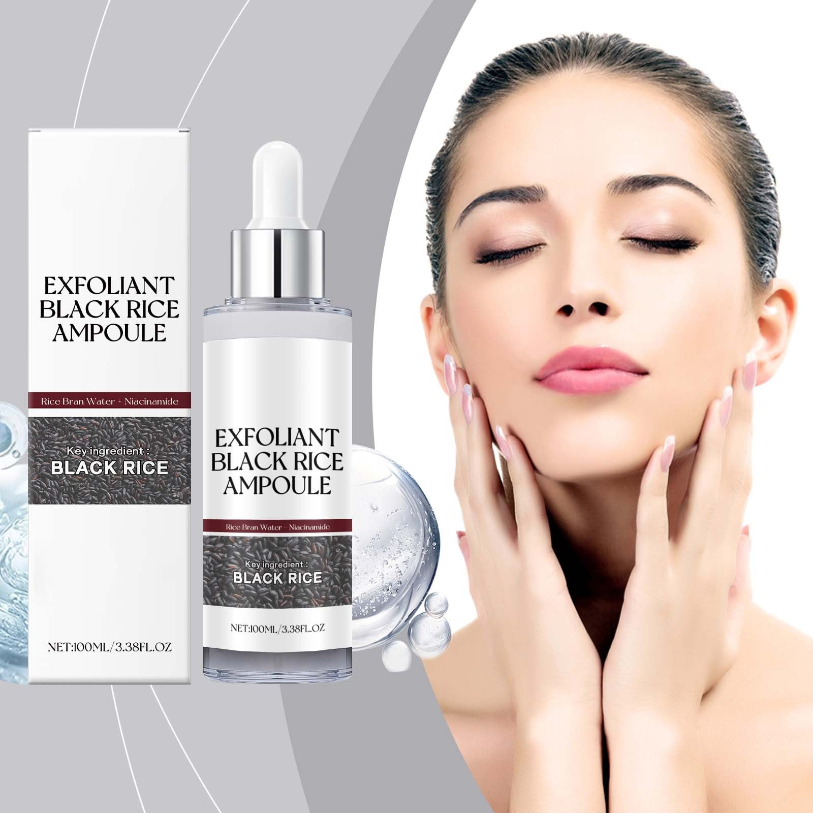 Exfoliating Ampoule, Rice Water Peeling Ampoule for Pore Care ...