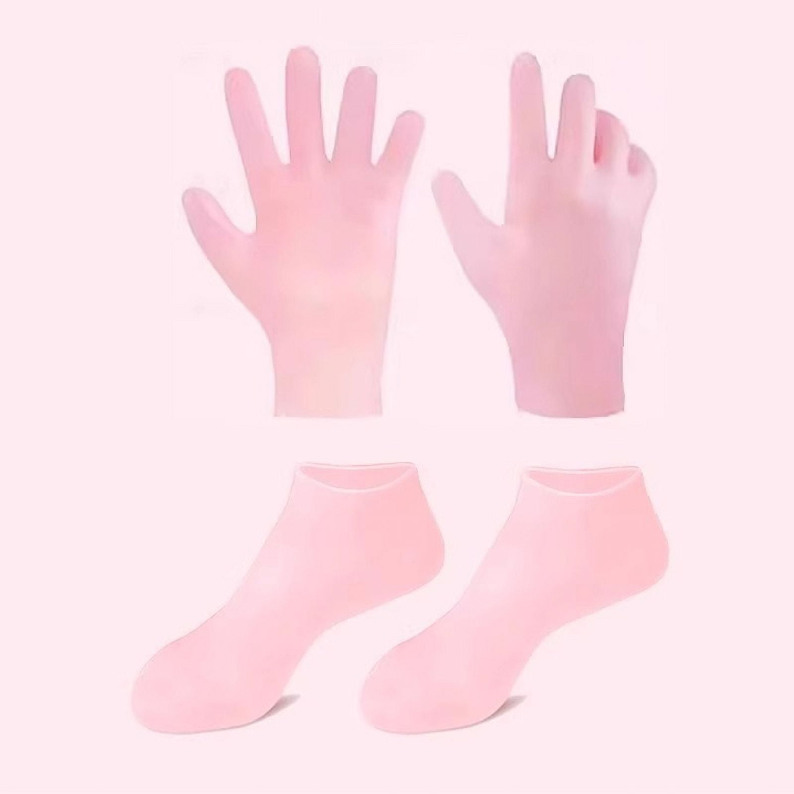 Exfoliating And Preventing Dryness Spa Silicone Socks Moisturizing Gel ...