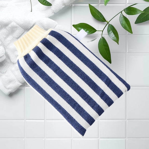 Exfoliating Back Scrubber for Women, Body Scrub Towel with Massage ...