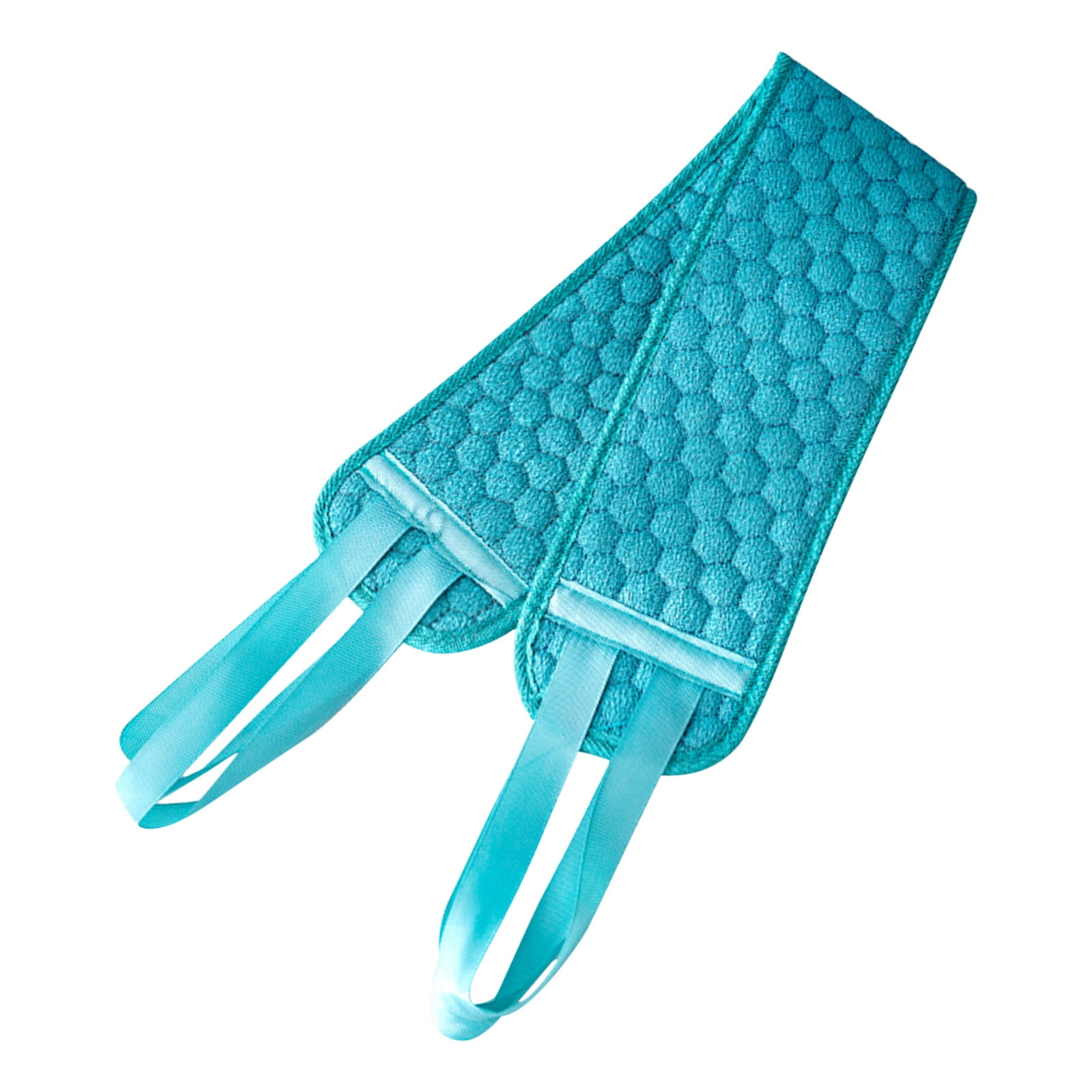 Exfoliating Back Scrubber with Handles Nylon Back Exfoliator Extended ...