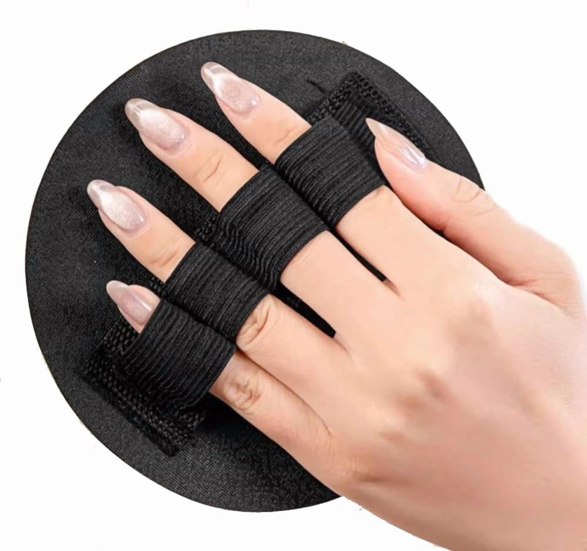 Exfoliating Bath Body Scrubber Pad with Elastic Finger Strap, Reusable ...