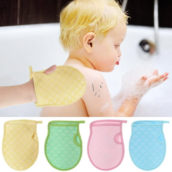 Exfoliating Bath Mittens | Super Soft PVA Sponge Gloves for Deep ...