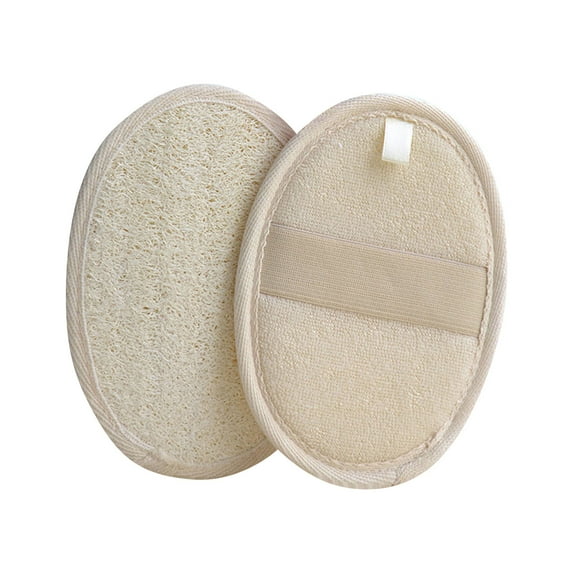 Exfoliating Bath Scrub Towel, Japanese Luffa Fiber Body Scrubber for ...