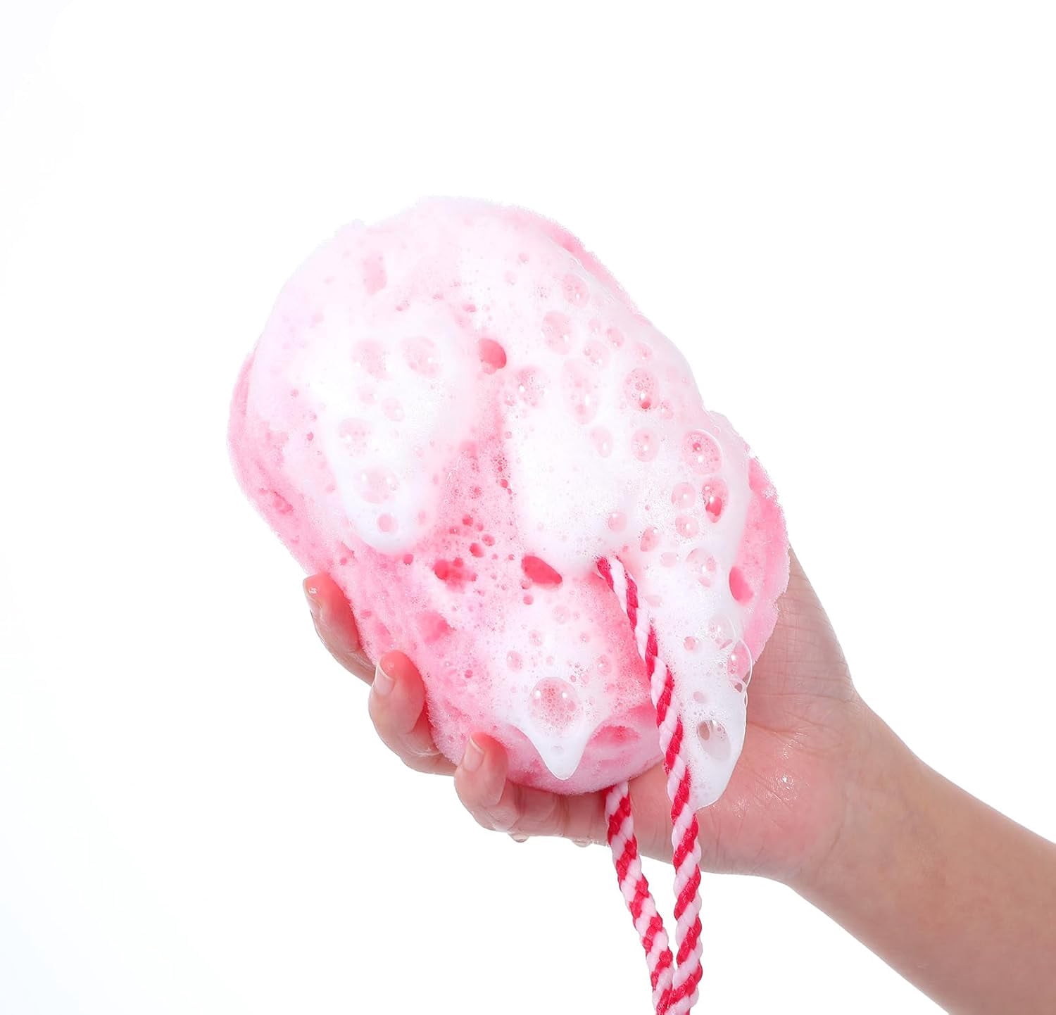 Exfoliating Bath Sponge, Loofah Body Scrubber Shower Sponge Elasticity ...