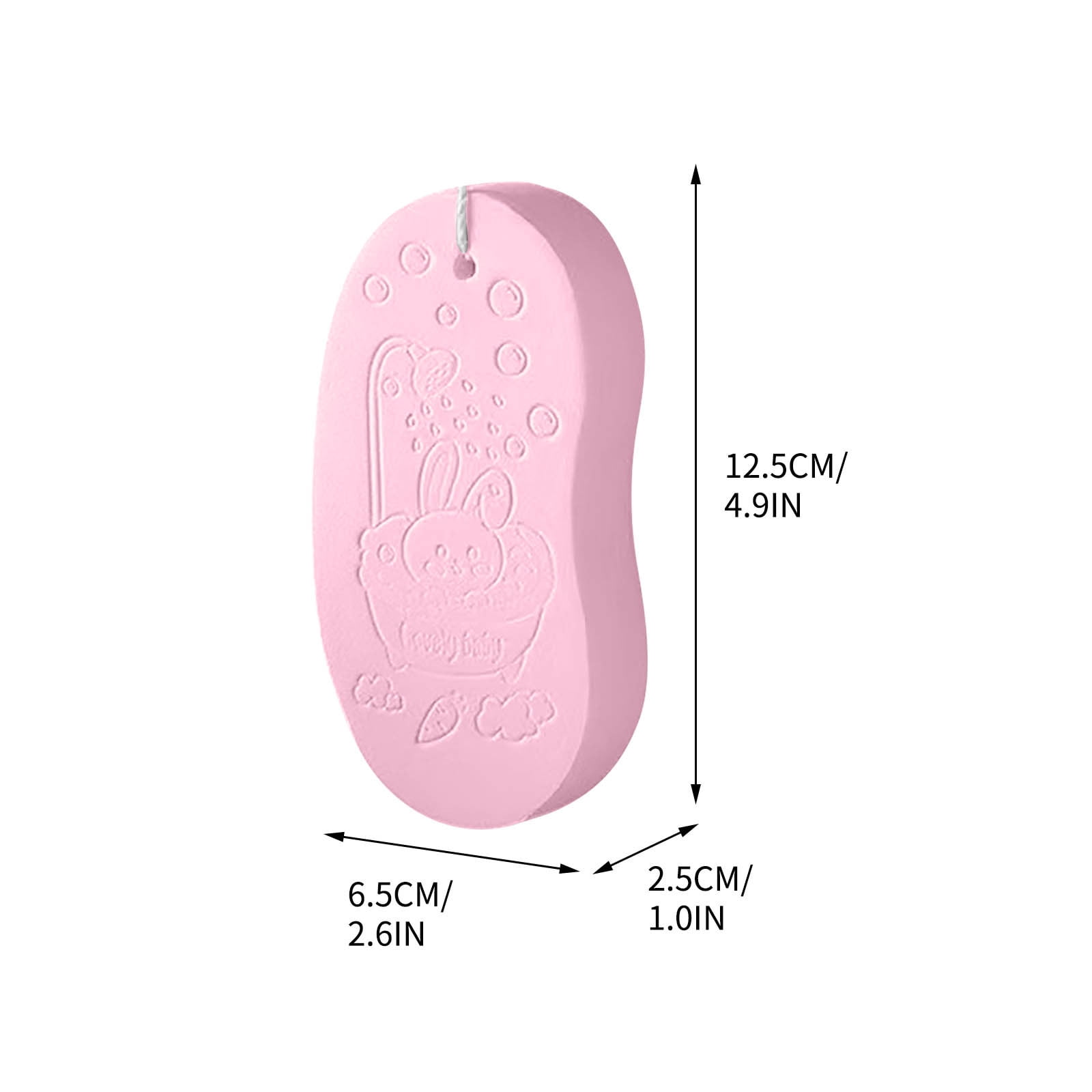 Exfoliating Bath Sponge, Super Soft Exfoliating Bath Sponge Magic ...