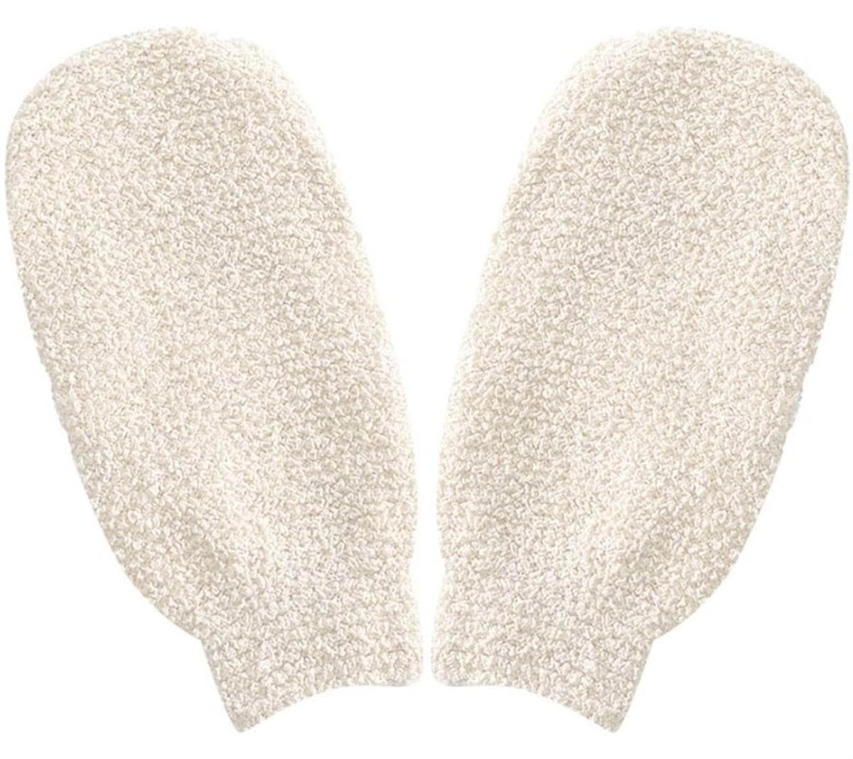 Exfoliating Bathing Gloves,2 Pcs Body Scrubber Mittens,Soft and Durable ...