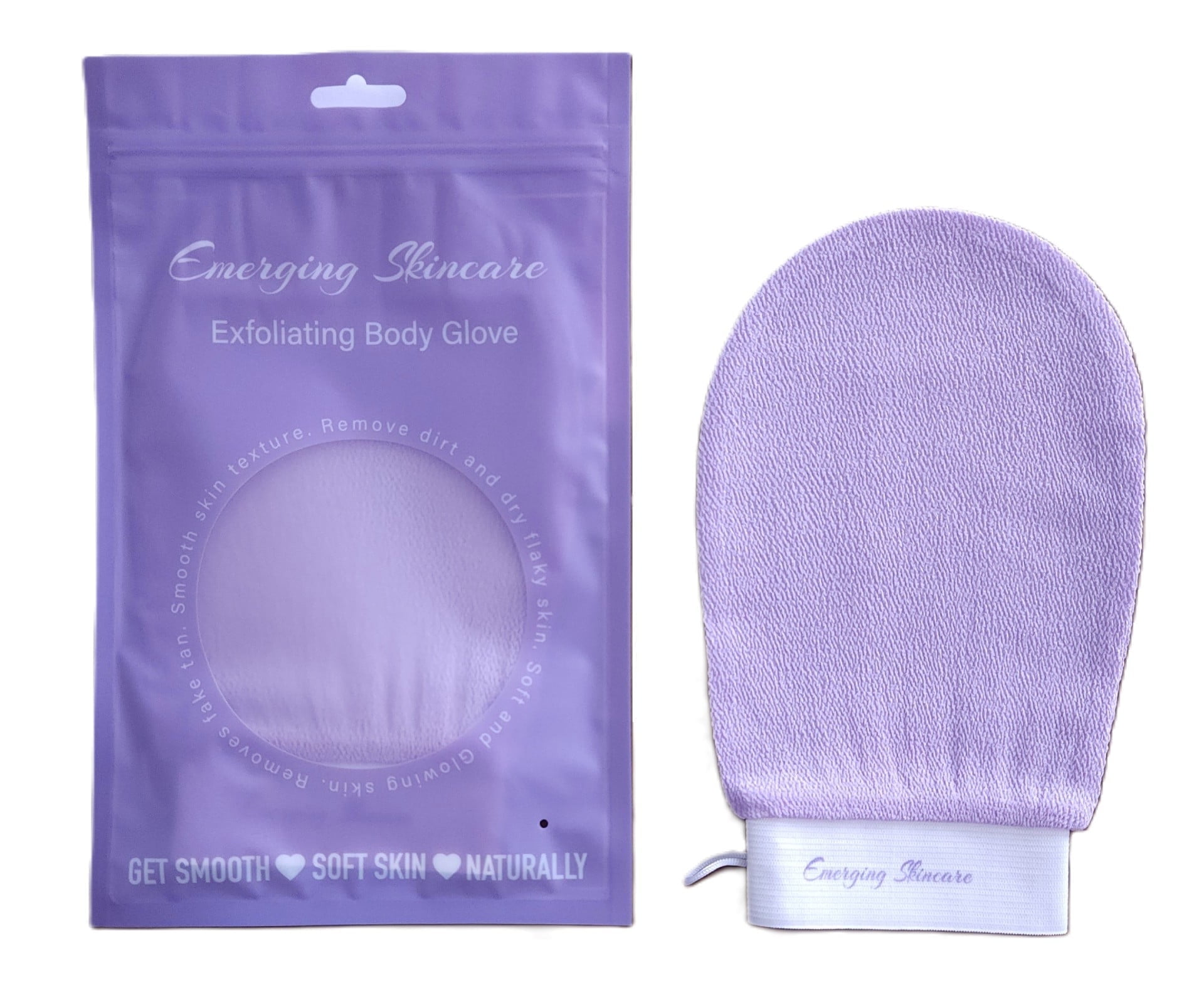 Emerging Skincare Exfoliating Glove - Exfoliating Mitt - Provides Gentle Deep Exfoliation and ...