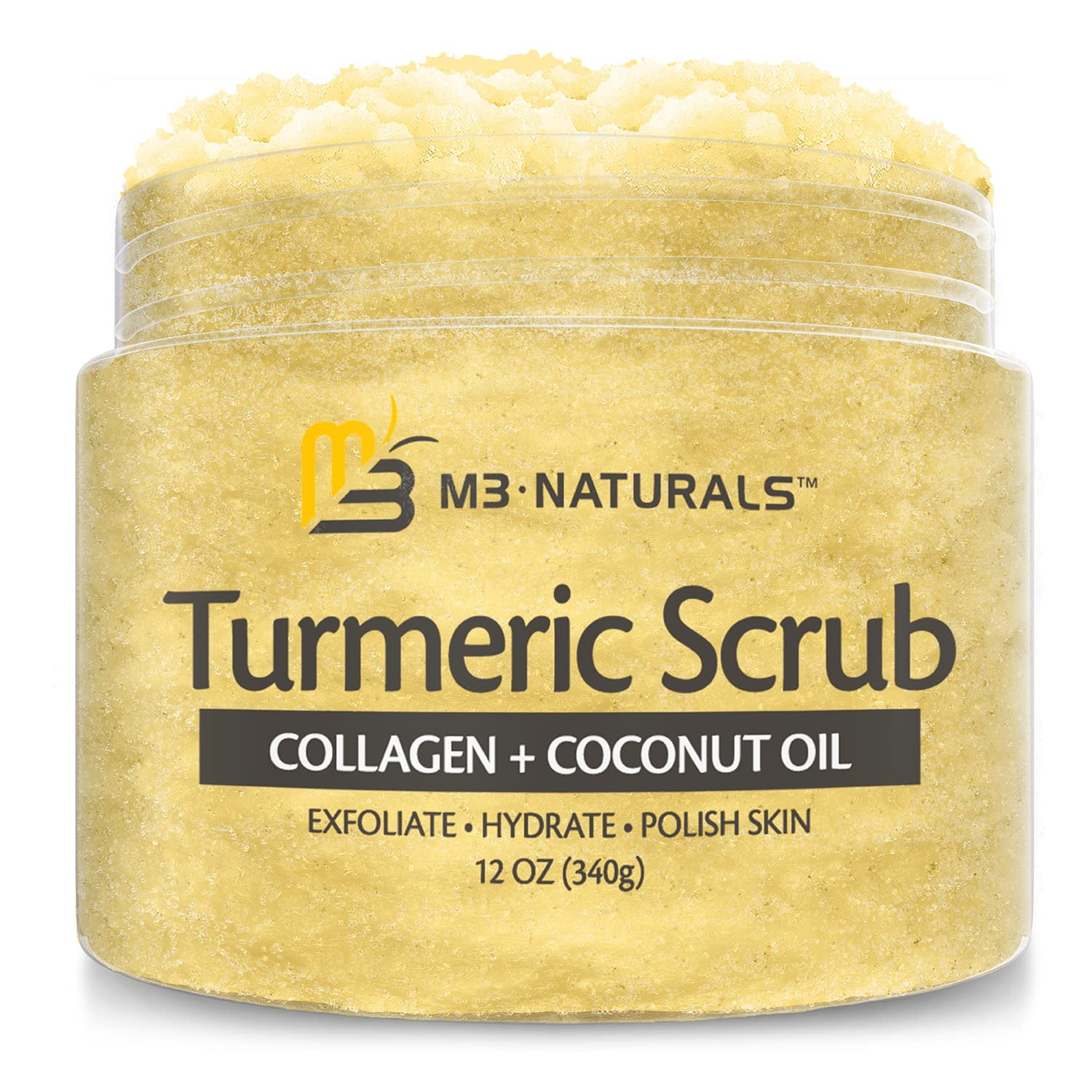 Exfoliating Body Scrub Turmeric Body Scrub and Skin Exfoliator with ...