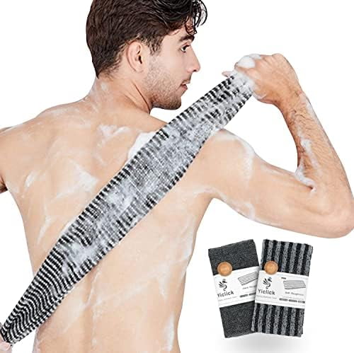 Exfoliating Body Scrubber, Back Scrubber for Shower Bath, Japanese ...